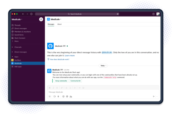 Slack Integration - IdeaScale