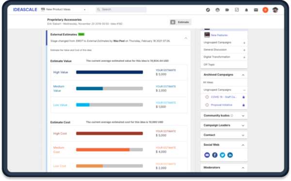 Project Planning - IdeaScale