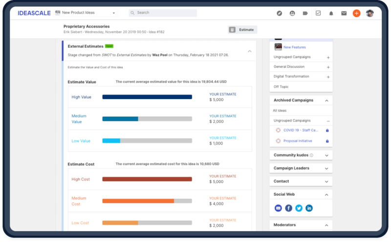 Idea & Innovation Management Software