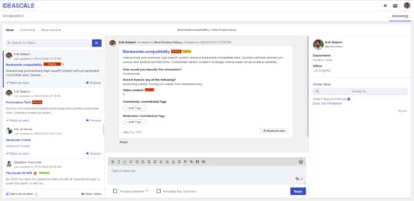 Elevate Your Idea Management with Ideascale’s Incoming Moderation Feature