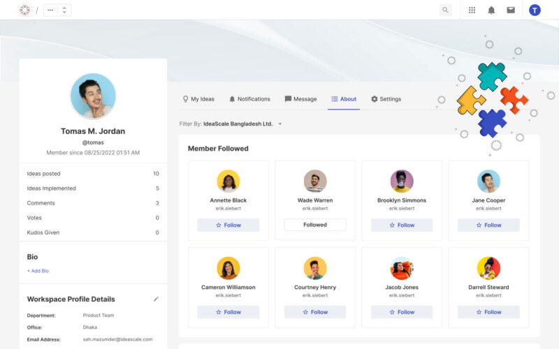 IdeaScale Workspaces