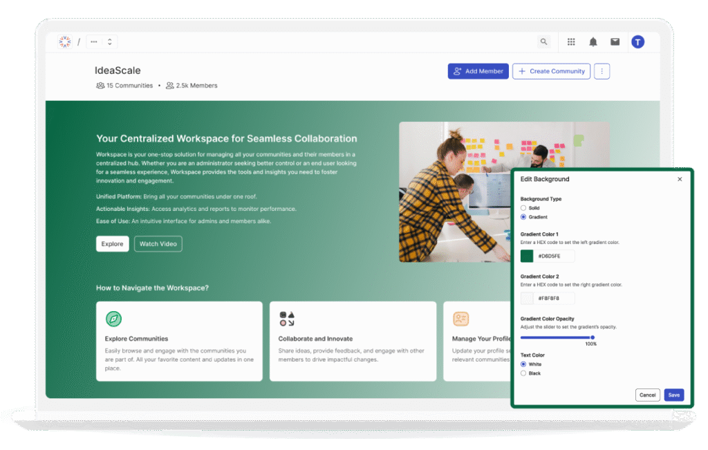 Transform Your Workspace Experience with the New Customizable Home Page ...